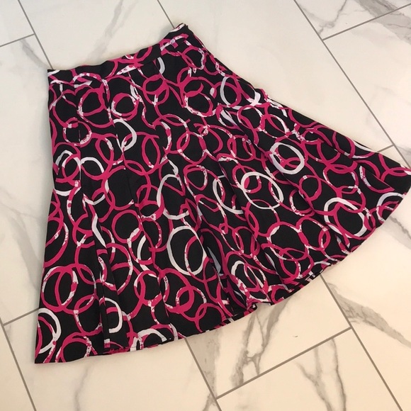 Vesti | Skirts | Vesti Full Skirt Blackpinkwhite | Poshmark